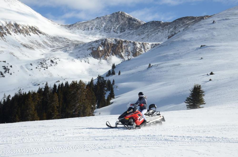 White Mountain Snowmobile Tours | Colorado Mountain Activities