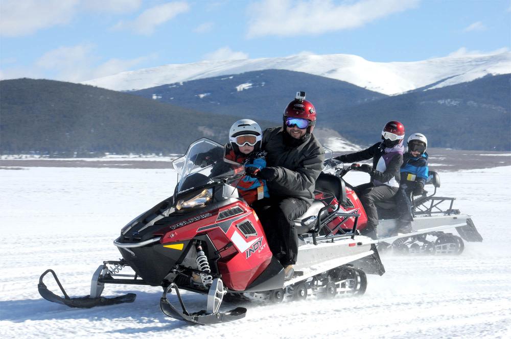 White Mountain Snowmobile Tours | Colorado Mountain Activities